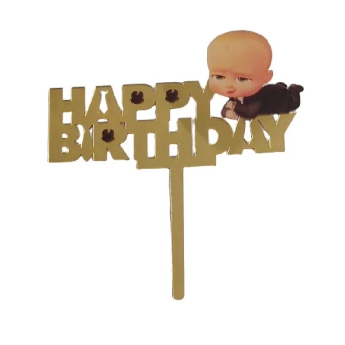 The Boss Baby Birthday Cake Topper – BAKING TIMES